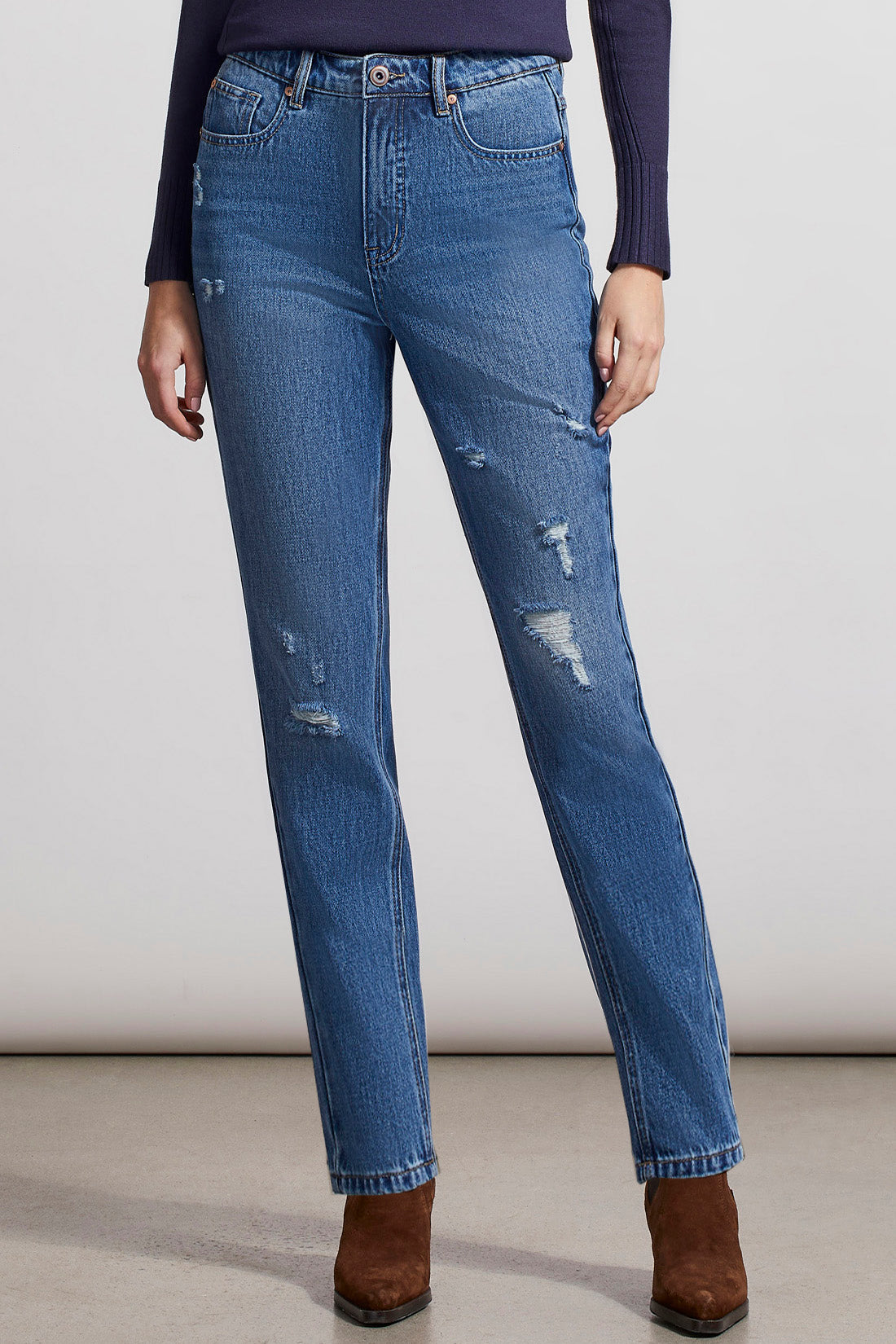 Distressed Brooke Girlfriend Jean - Final Sale – Simply Tall